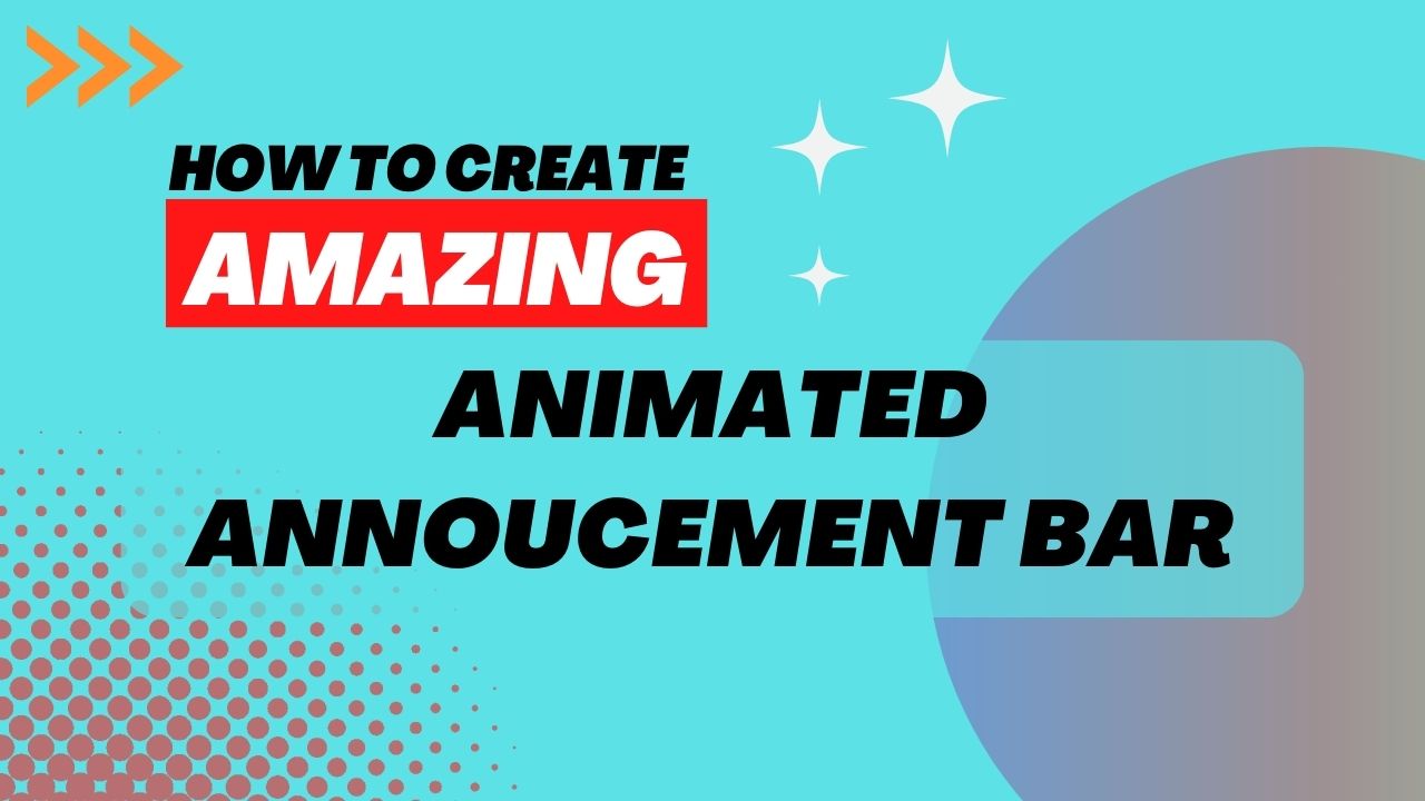 Animated Announcement Bar Shopify – Made4Uo