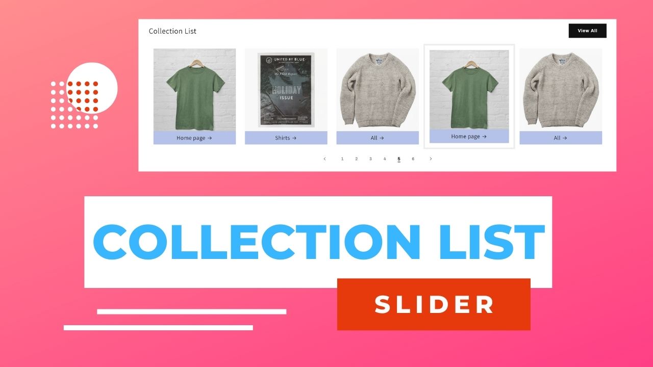 Collection List Slider – Made4Uo